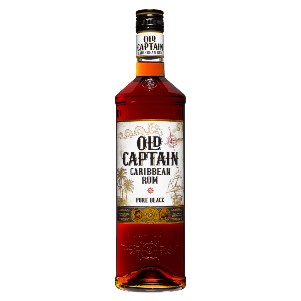 OLD CAPTAIN Black 40% 0,7L - Spirit Depot
